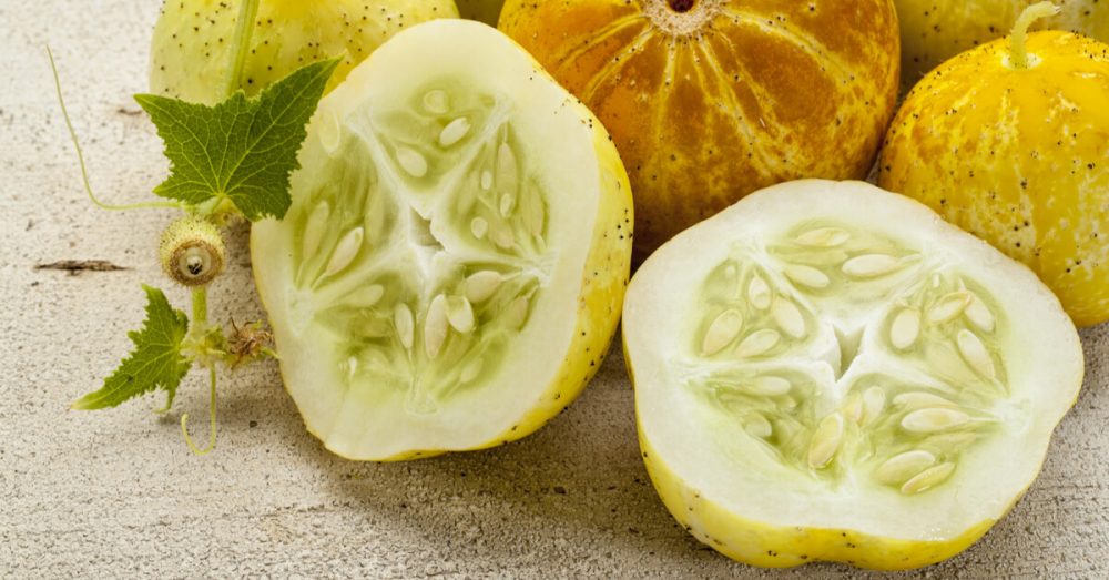 Les légumes oubliés : le concombre lemon