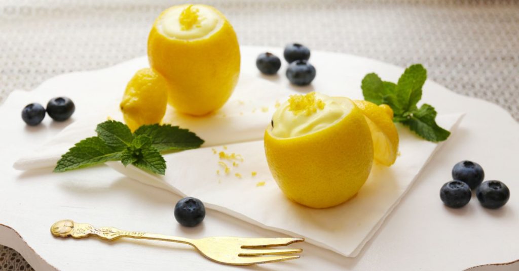 Citron givré : une recette de dessert facile à faire sans sorbetière