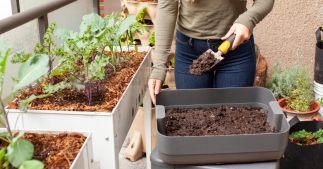 Faire du compost sur son balcon avec un composteur balcon c'est facile