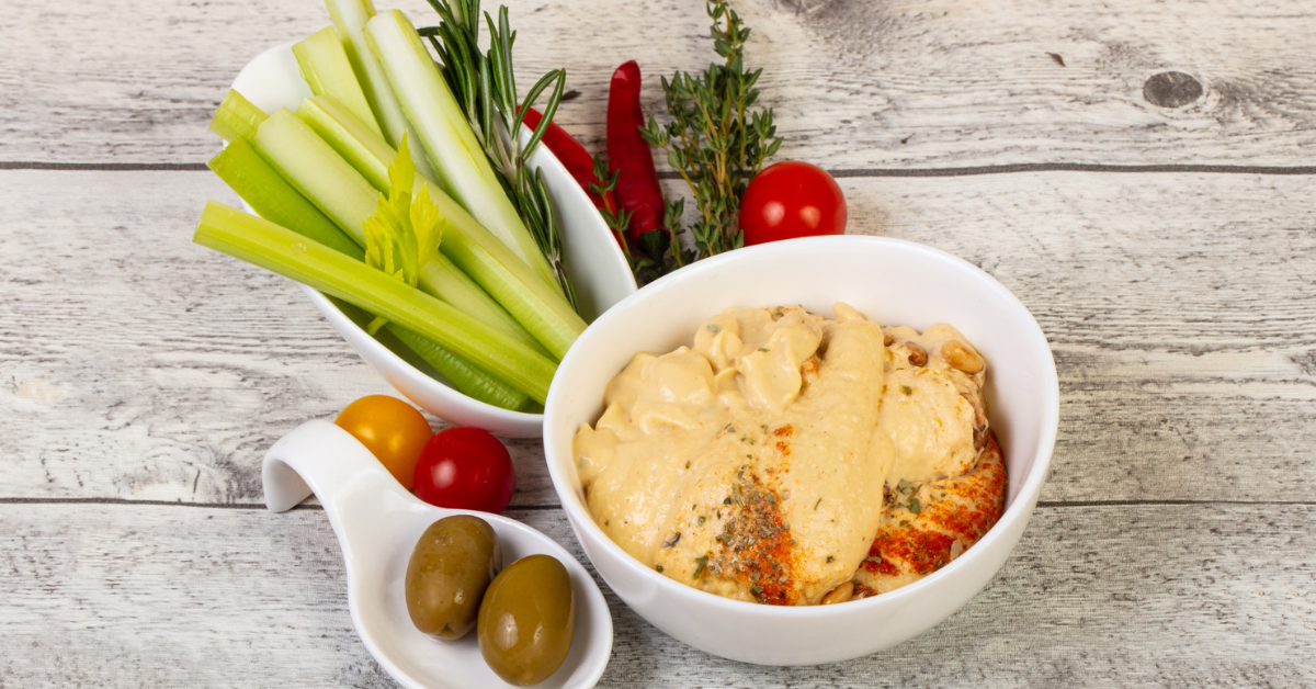 Apéro : houmous maison, une recette facile et végane