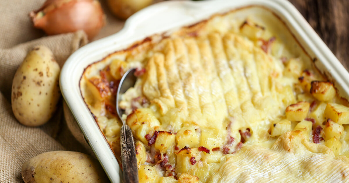 Recette : tartiflette traditionnelle, croziflette ou végane, trois versions